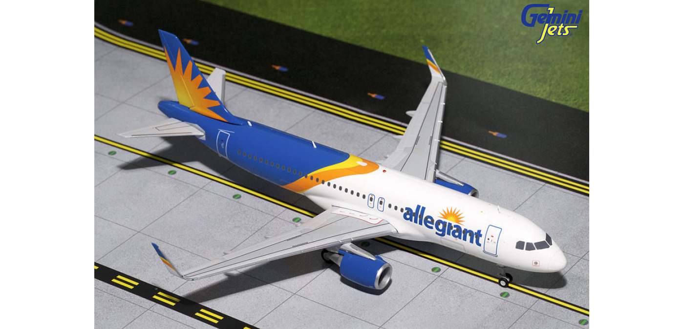 G2AAY664 Allegiant Air Airbus A320 N246NV Geminijets 1:200 -飞机模型世界