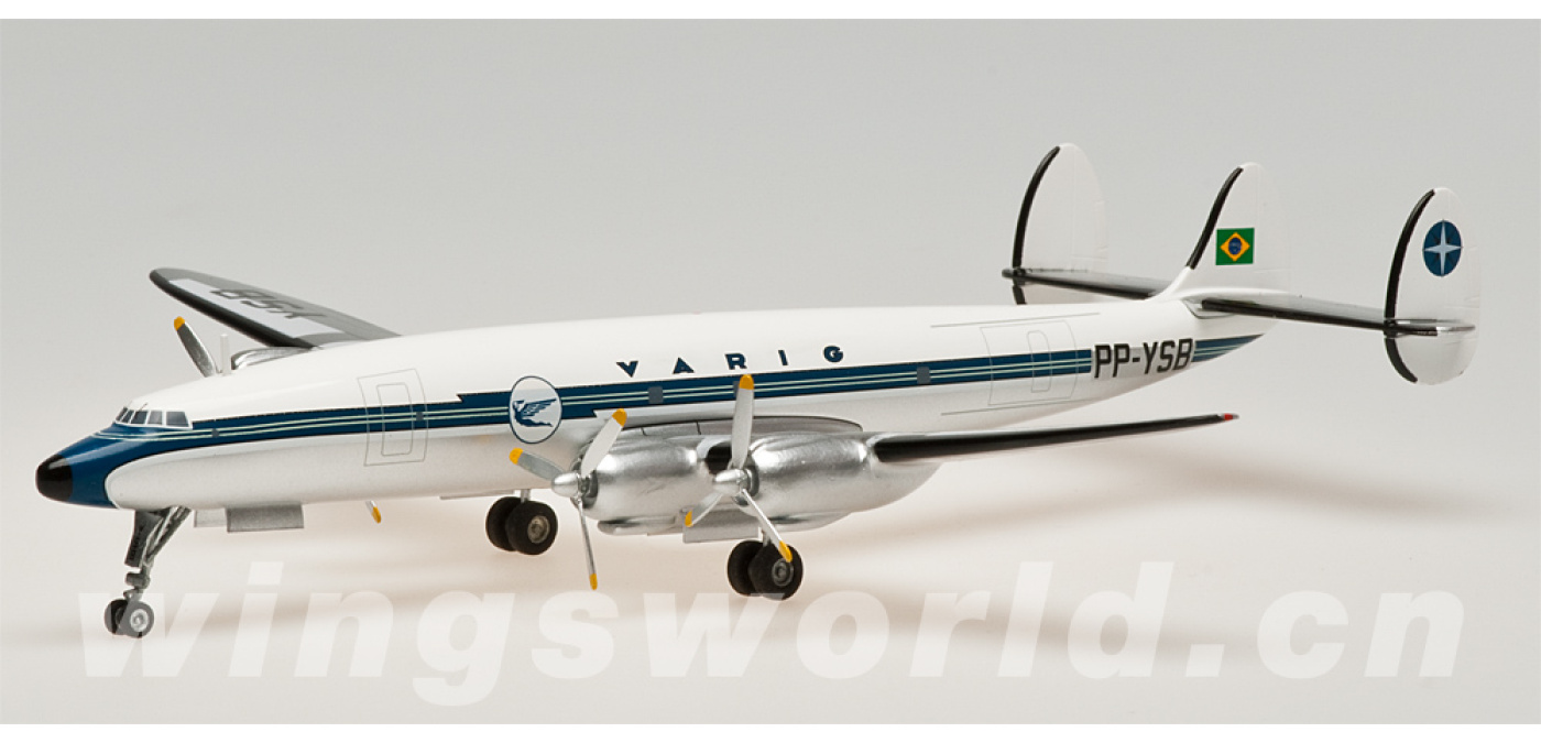 AC2PPYSB VARIG Lockheed L-1049 PP-YSB AeroClassics 1:200 -飞机模型世界