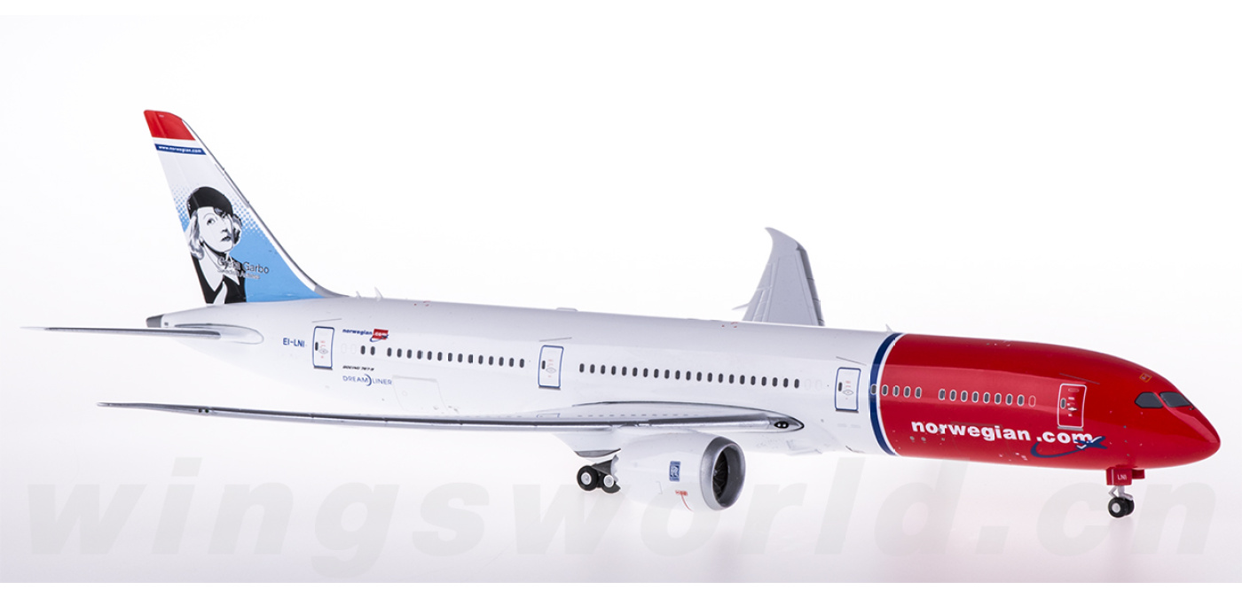 PH20121 Norwegian Air Shuttle 挪威航空 Boeing 787-9 EI-LNI Phoenix 1:200 ...
