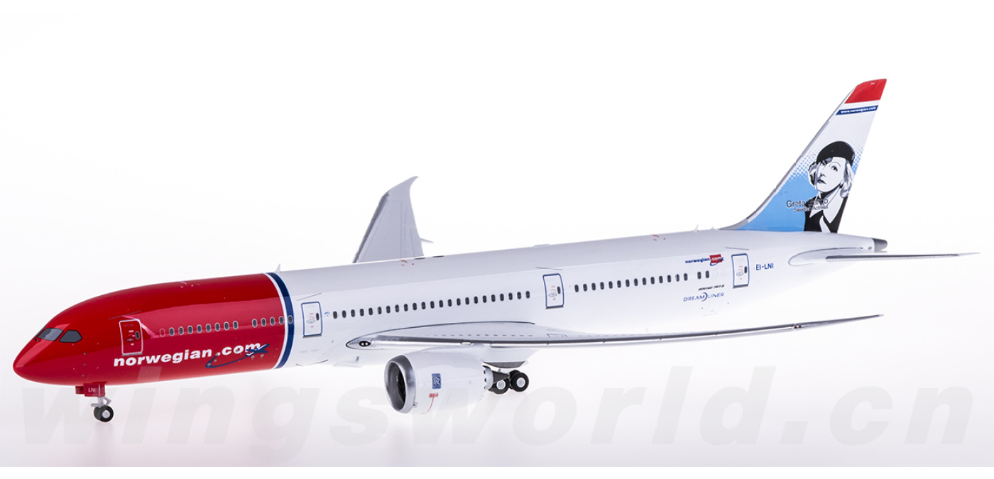 PH20121 Norwegian Air Shuttle 挪威航空 Boeing 787-9 EI-LNI Phoenix 1:200 ...
