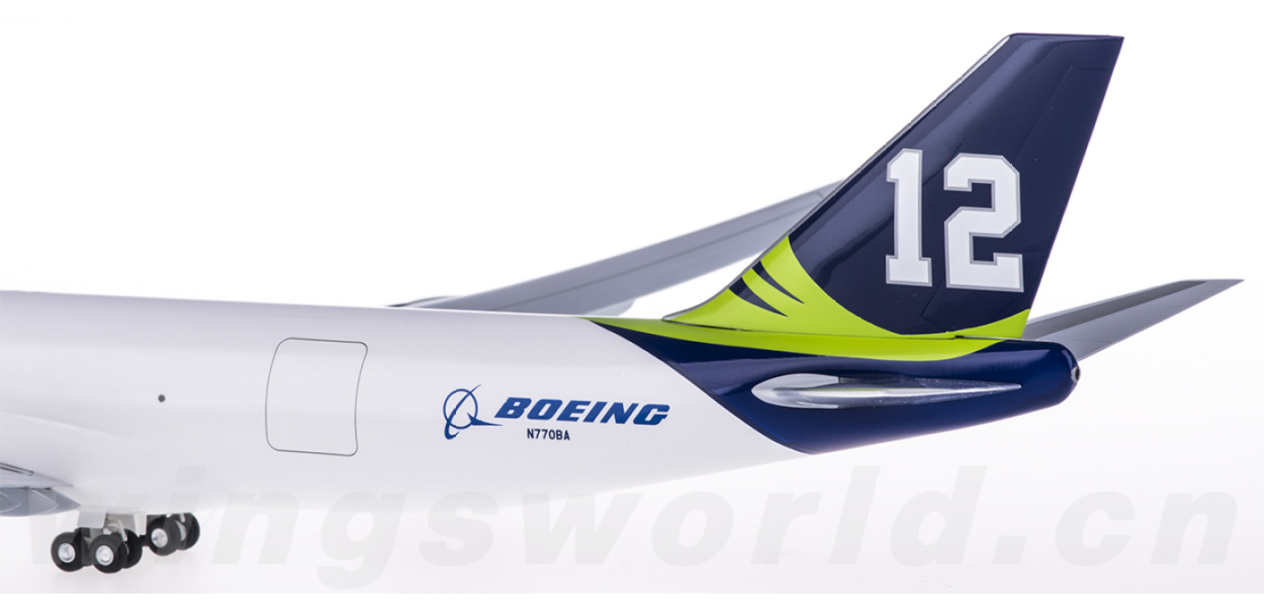HG2N770BA Boeing 747-8F N770BA 西雅图海鹰队彩绘 Hogan 1:200 -飞机模型世界