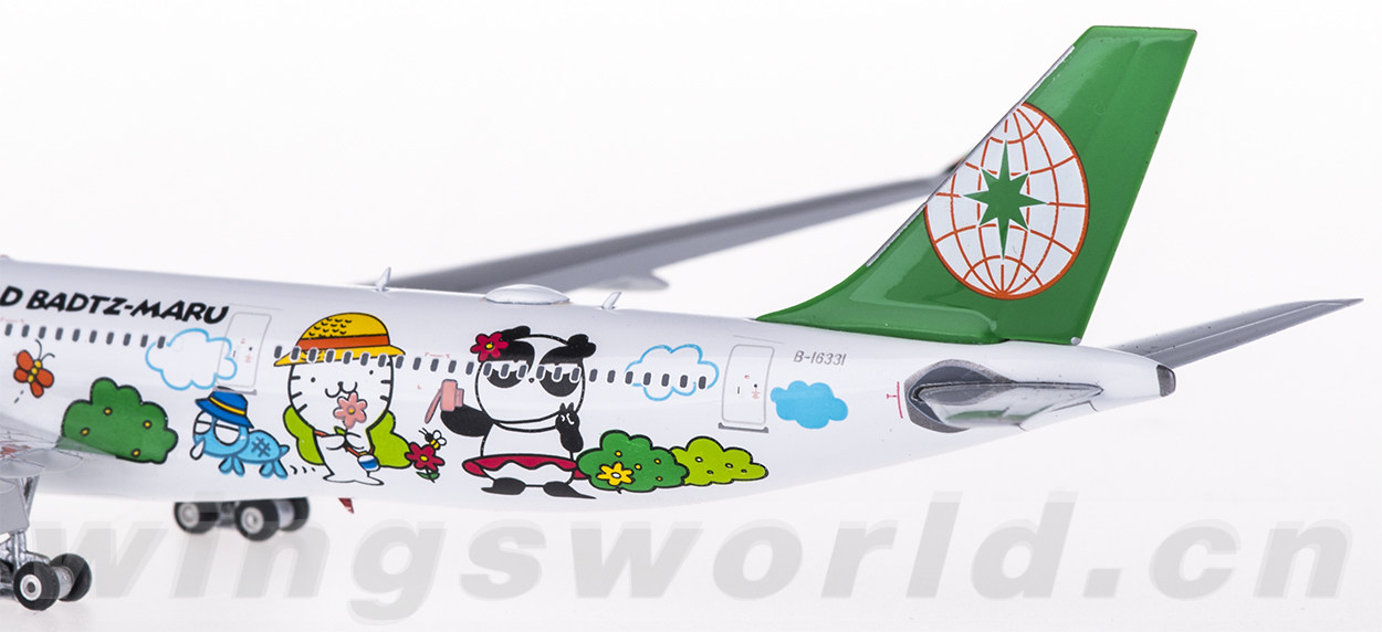 PH04127 EVA Air 长荣航空 Airbus A330-300 B-16331 郊游机 Phoenix 1:400 -飞机模型世界