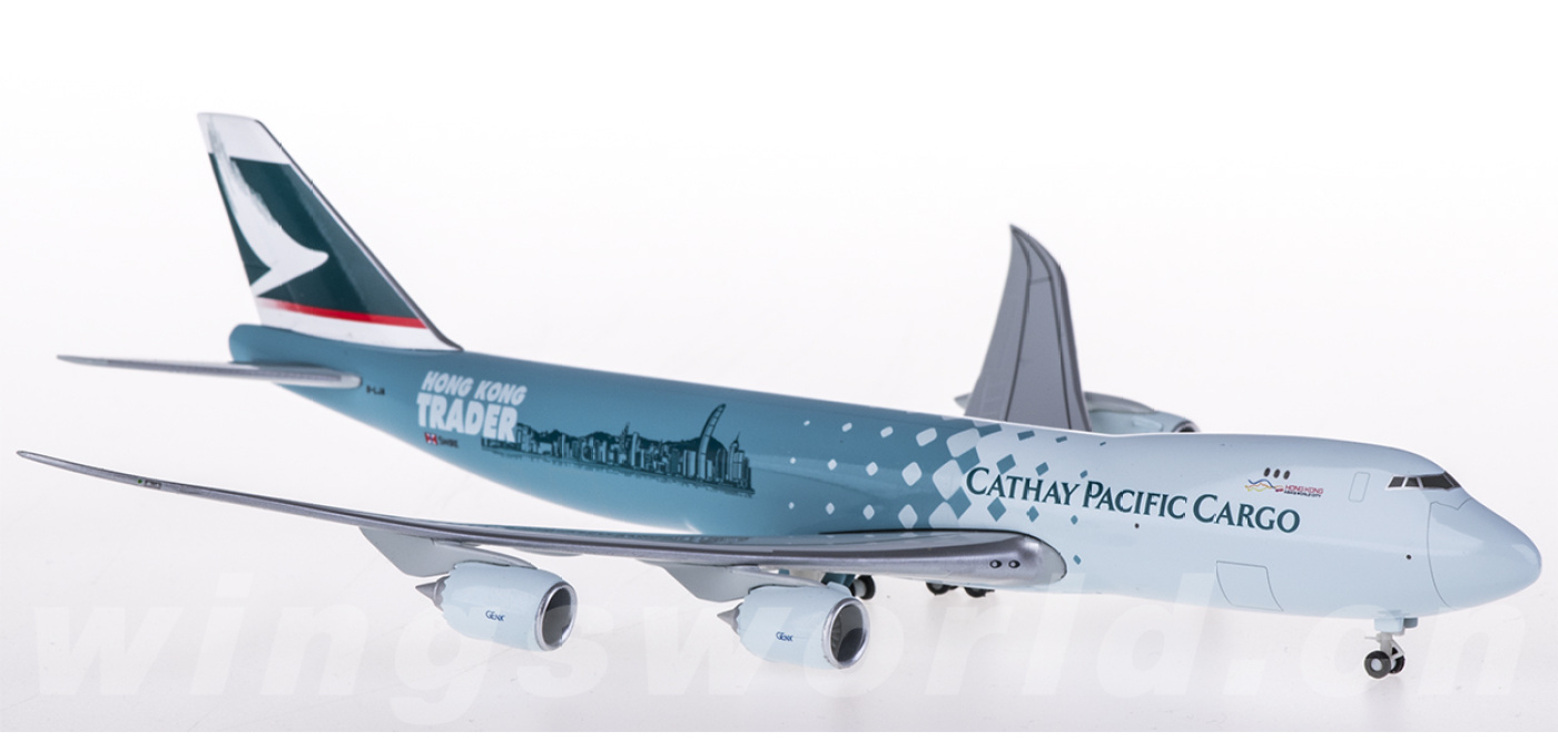 Y044 Cathay Pacific 国泰航空 Boeing 747-8F B-LJA Hong Kong Trader Hogan 1: ...