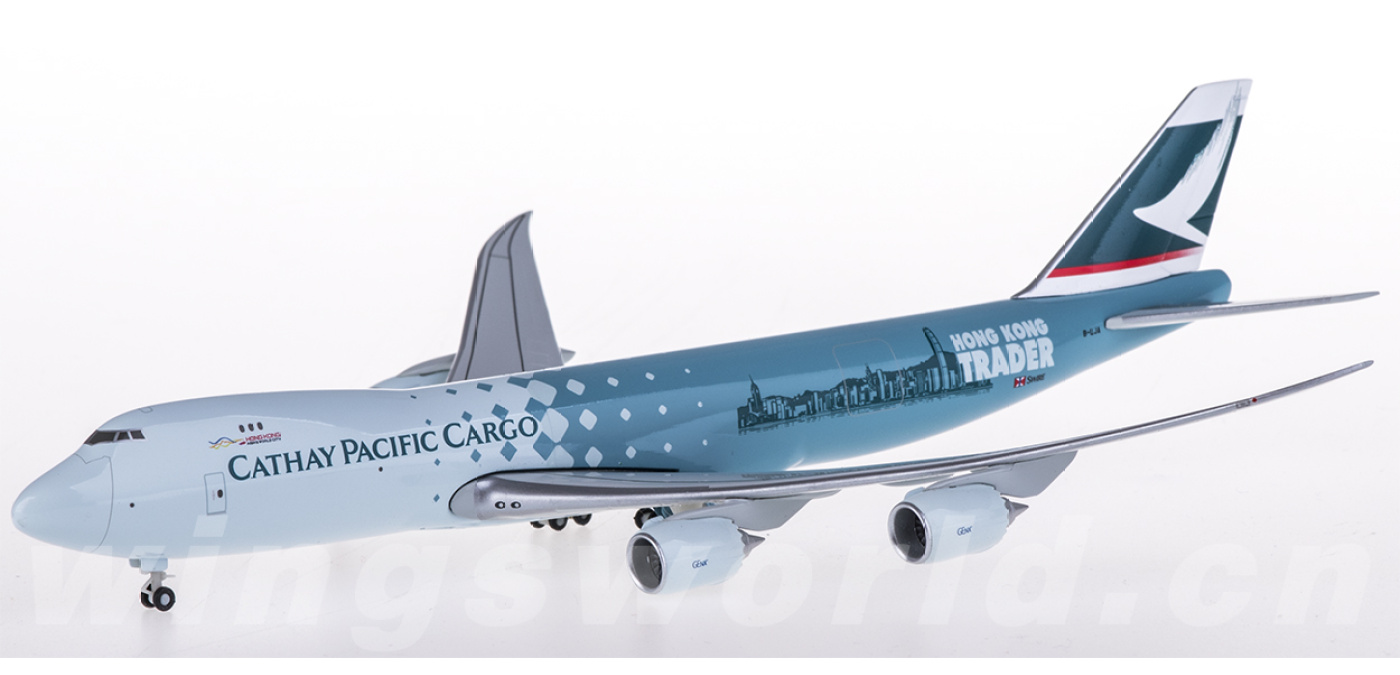 Y044 Cathay Pacific 国泰航空 Boeing 747-8F B-LJA Hong Kong Trader Hogan 1: ...
