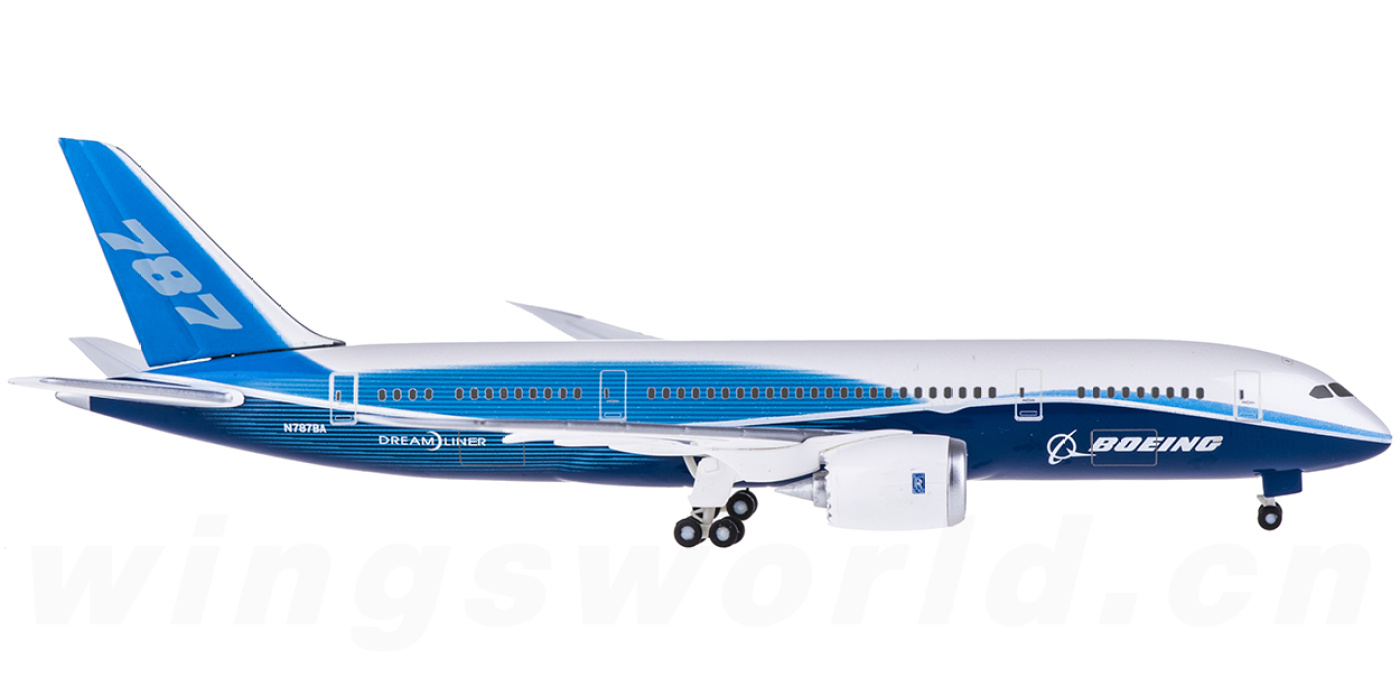 HG5637 Boeing 787-8 N787BA 波音梦想涂装 Hogan 1:400 -飞机模型世界