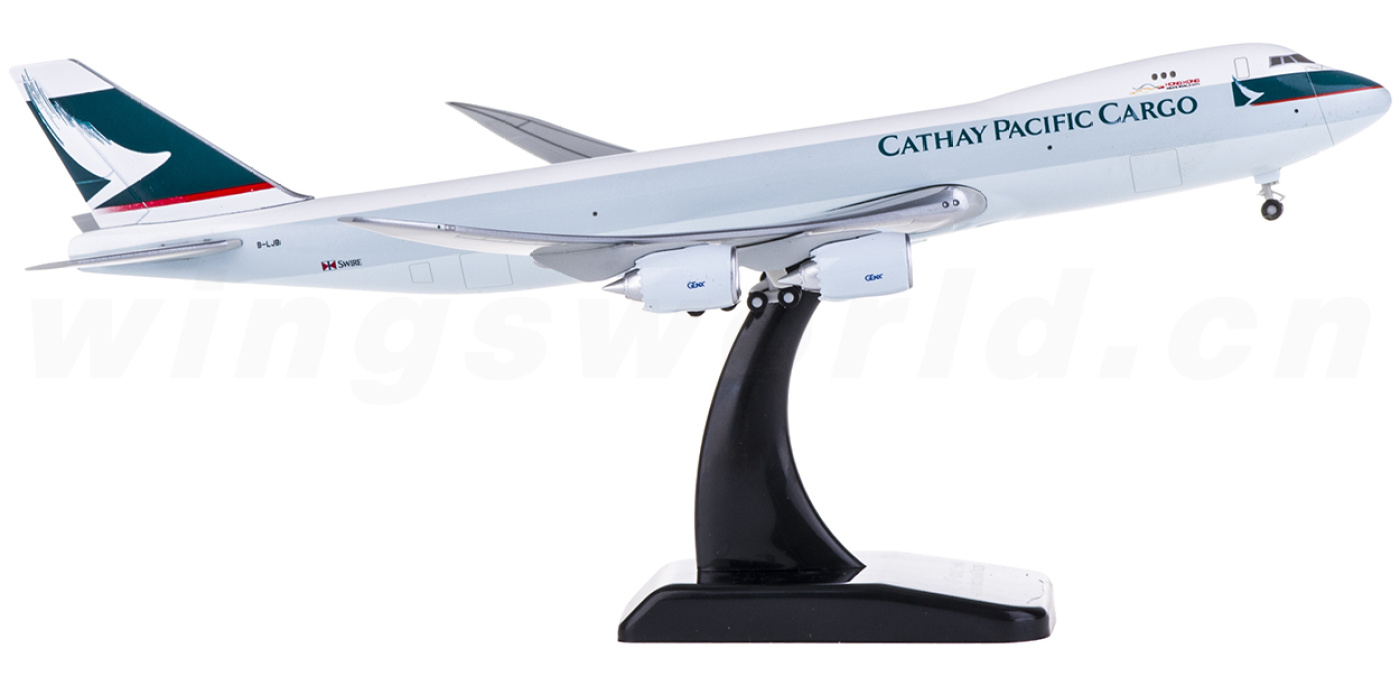 Y047 Cathay Pacific 国泰航空 Boeing 747-8F B-LJB Hogan 1:400 -飞机模型世界