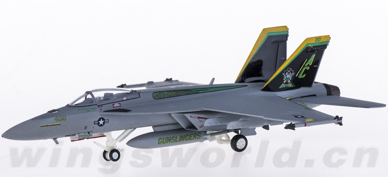 HG6276 U.S. Navy 美国海军 McDonnell Douglas F/A-18E VFA-105 AC400 Hogan 1: ...