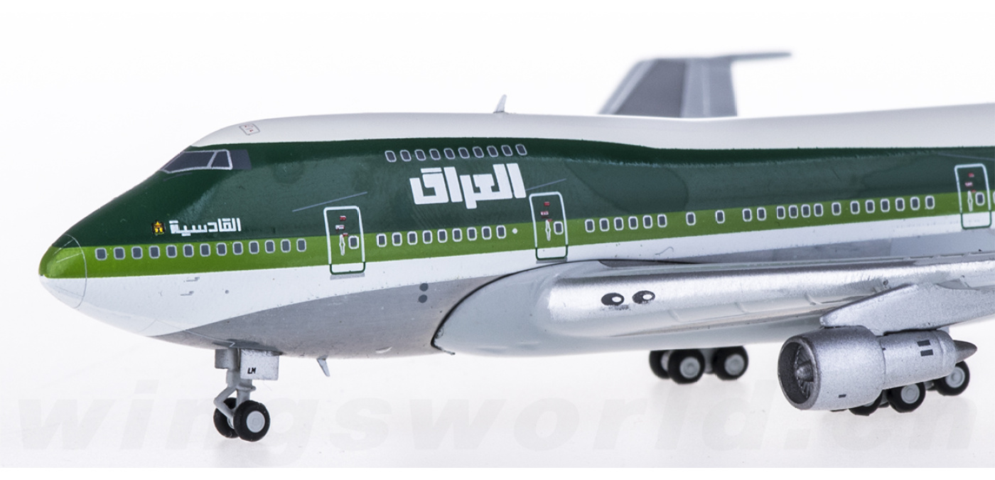 GJIAW1204 Iraqi Airways 伊拉克航空 Boeing 747SP YI-ALM Geminijets 1:400 -飞机模型世界