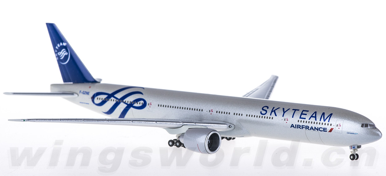 HG9048 Air France 法国航空 Boeing 777-300ER F-GZNE 天合联盟彩绘 Hogan 1:400 -飞机模型世界