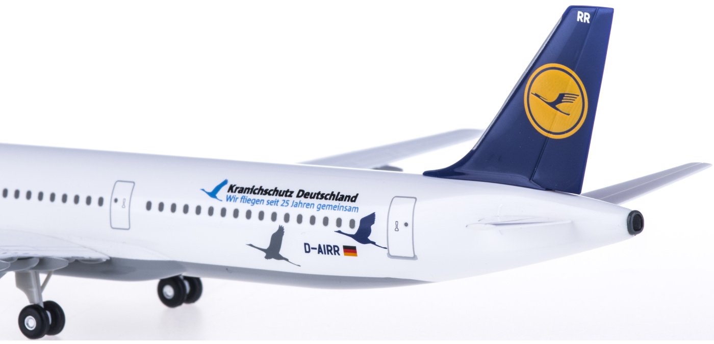 LH52 Lufthansa 汉莎航空 Airbus A321 D-AIRR 仙鹤彩绘 Hogan 1:200 -飞机模型世界