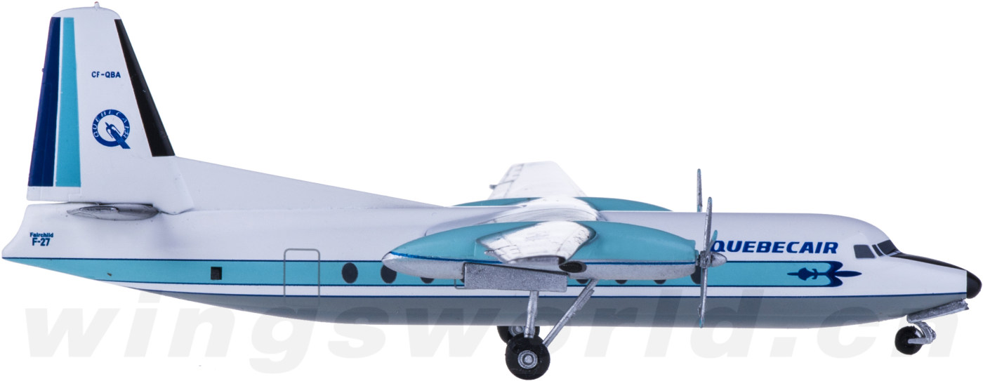 AC219418 Quebecair Fairchild F-27 CF-QBA AeroClassics 1:200 -飞机模型世界