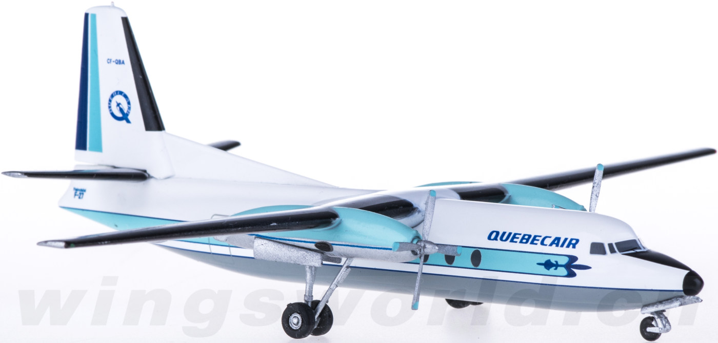 AC219418 Quebecair Fairchild F-27 CF-QBA AeroClassics 1:200 -飞机模型世界