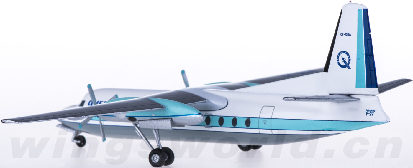 AC219418 Quebecair Fairchild F-27 CF-QBA AeroClassics 1:200 -飞机模型世界