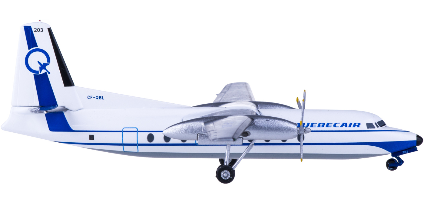 AC219419 Quebecair Fokker F-27 CF-QBL AeroClassics 1:200 -飞机模型世界