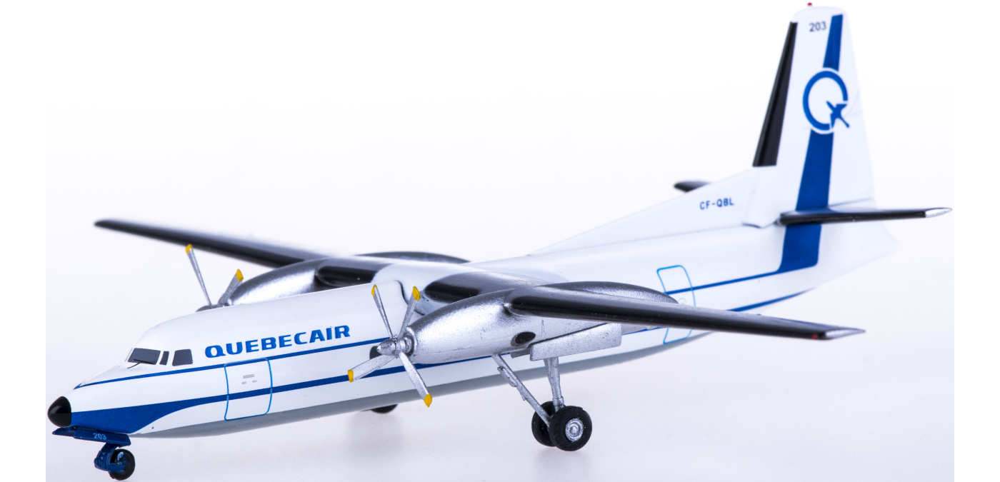 AC219419 Quebecair Fokker F-27 CF-QBL AeroClassics 1:200 -飞机模型世界