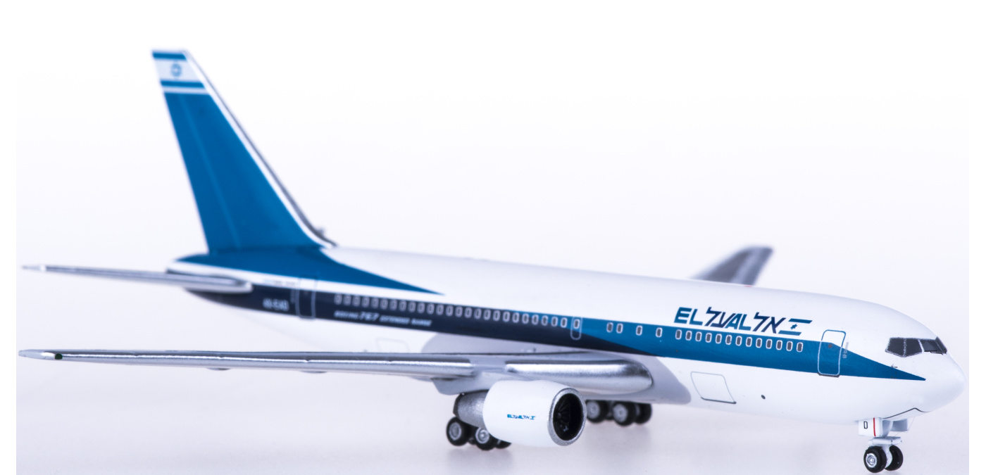 AC419441 El Al 以色列航空 Boeing 767-200 4X-EAD AeroClassics 1:400 -飞机模型世界