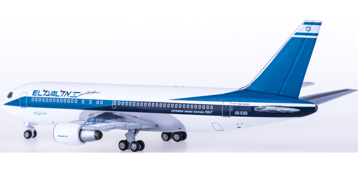 AC419441 El Al 以色列航空 Boeing 767-200 4X-EAD AeroClassics 1:400 -飞机模型世界