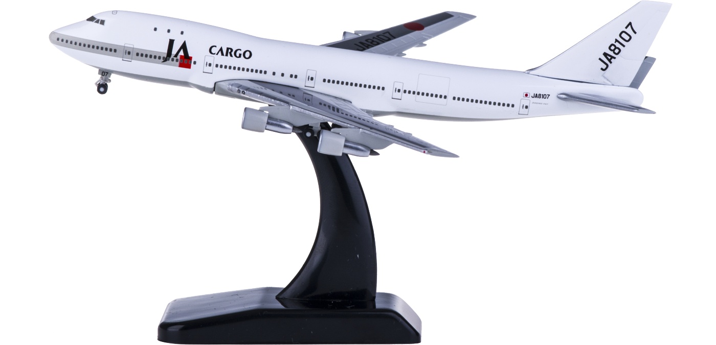 BJE2076 Japan Airlines 日本航空 Boeing 747-100SF JA8107 货机 Hogan 1:500 -飞机模型世界