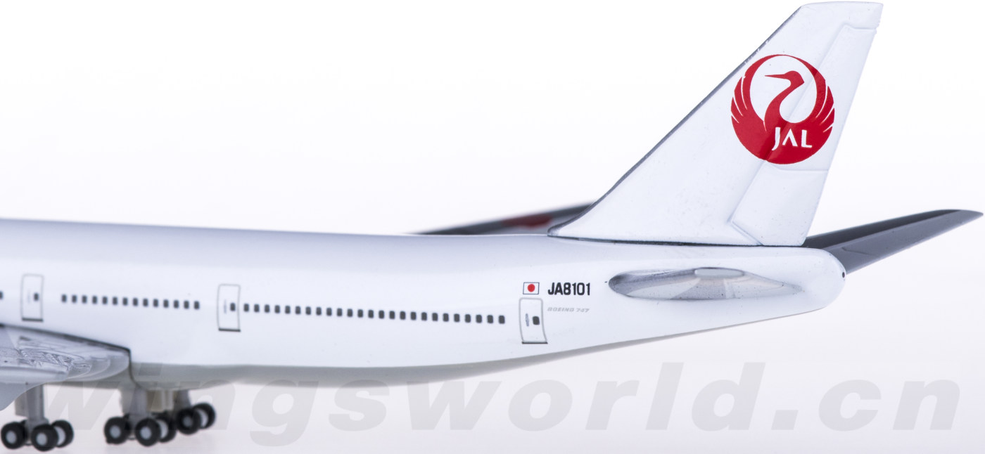BJE2074 Japan Airlines 日本航空 Boeing 747-100 JA8101 Hogan 1:500 -飞机模型世界