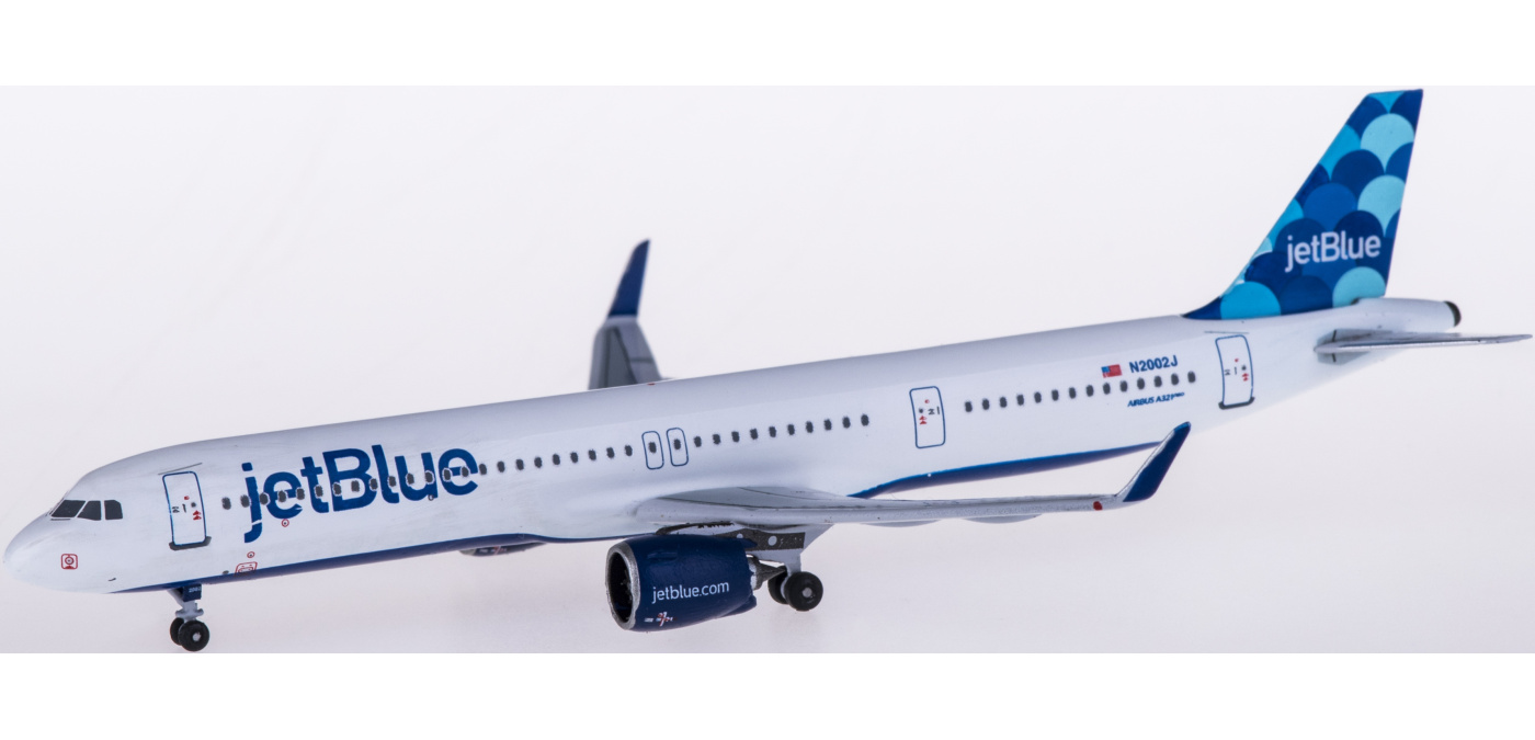 AC419643 JetBlue 捷蓝航空 Airbus A321neo N2002J AeroClassics 1:400 -飞机模型世界