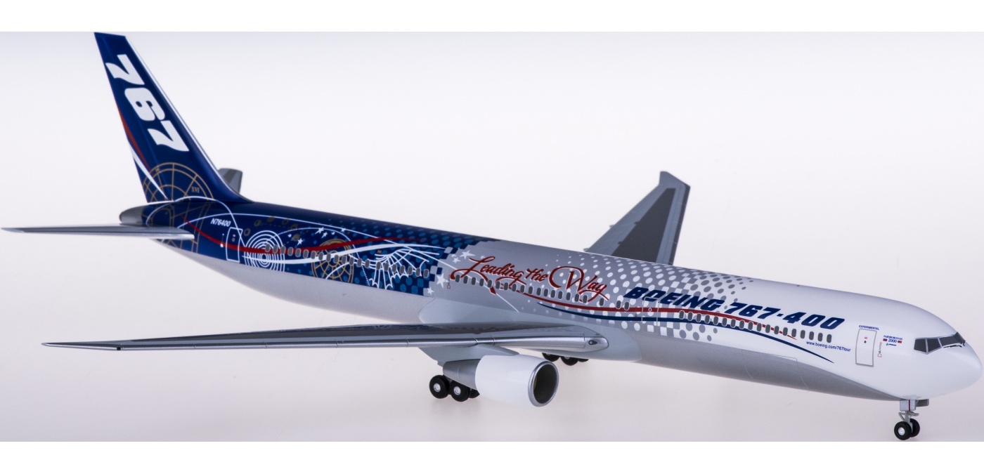 HG2315GR Boeing 767-400 N76400 Hogan 1:200 -飞机模型世界