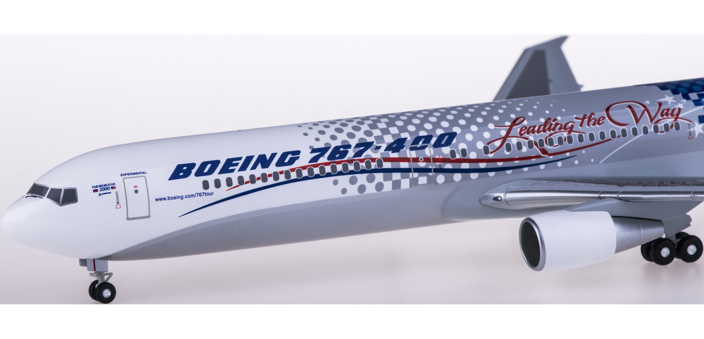 HG2315GR Boeing 767-400 N76400 Hogan 1:200 -飞机模型世界