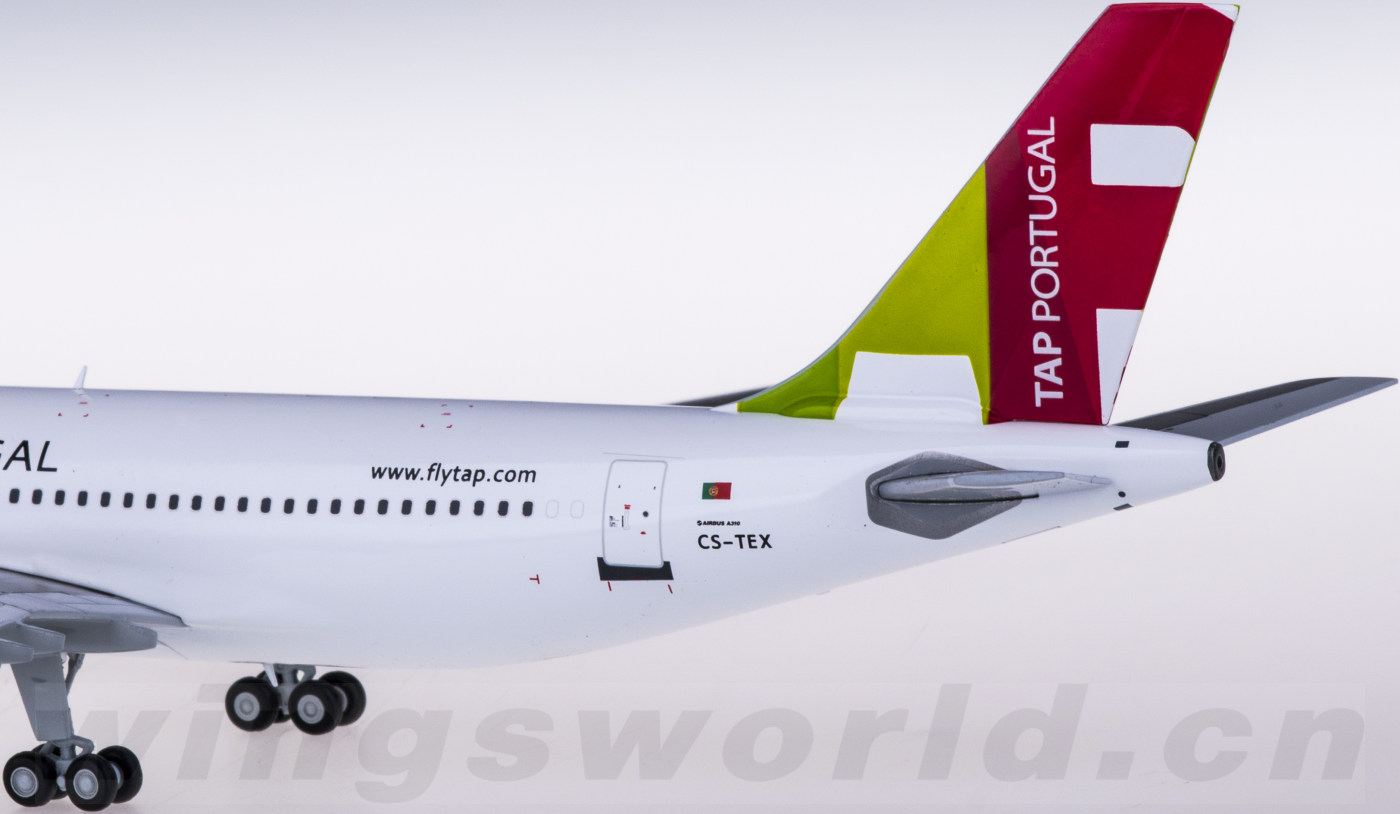 G2TAP890 TAP Portugal 葡萄牙航空 Airbus A310-300 CS-TEX Geminijets 1:200 -飞机模型世界