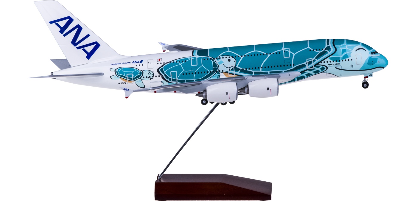 NH20165 ANA 全日空 Airbus A380 JA382A 海龟 Hogan 1:200 -飞机模型世界