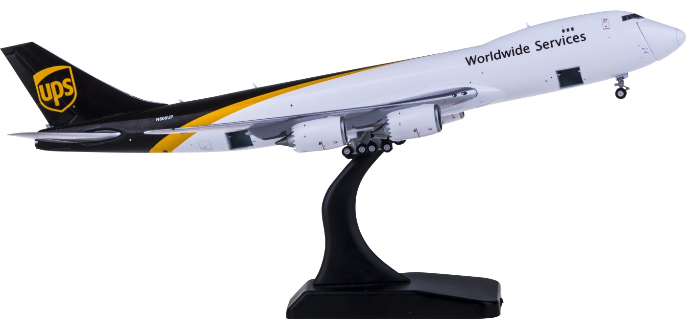 GJUPS1899 UPS 联合包裹公司 Boeing 747-8F N606UP 开鼻货机 Geminijets 1:400 -飞机模型世界