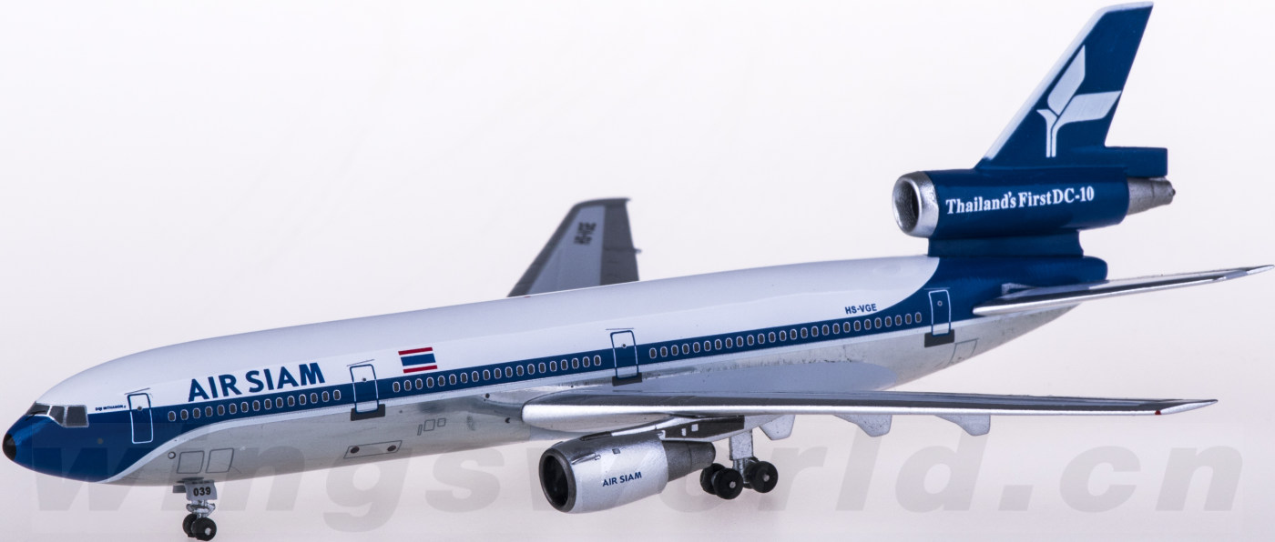 AC419841 Air Siam 暹罗航空 McDonnell Douglas DC-10 HS-VGE AeroClassics 1: ...