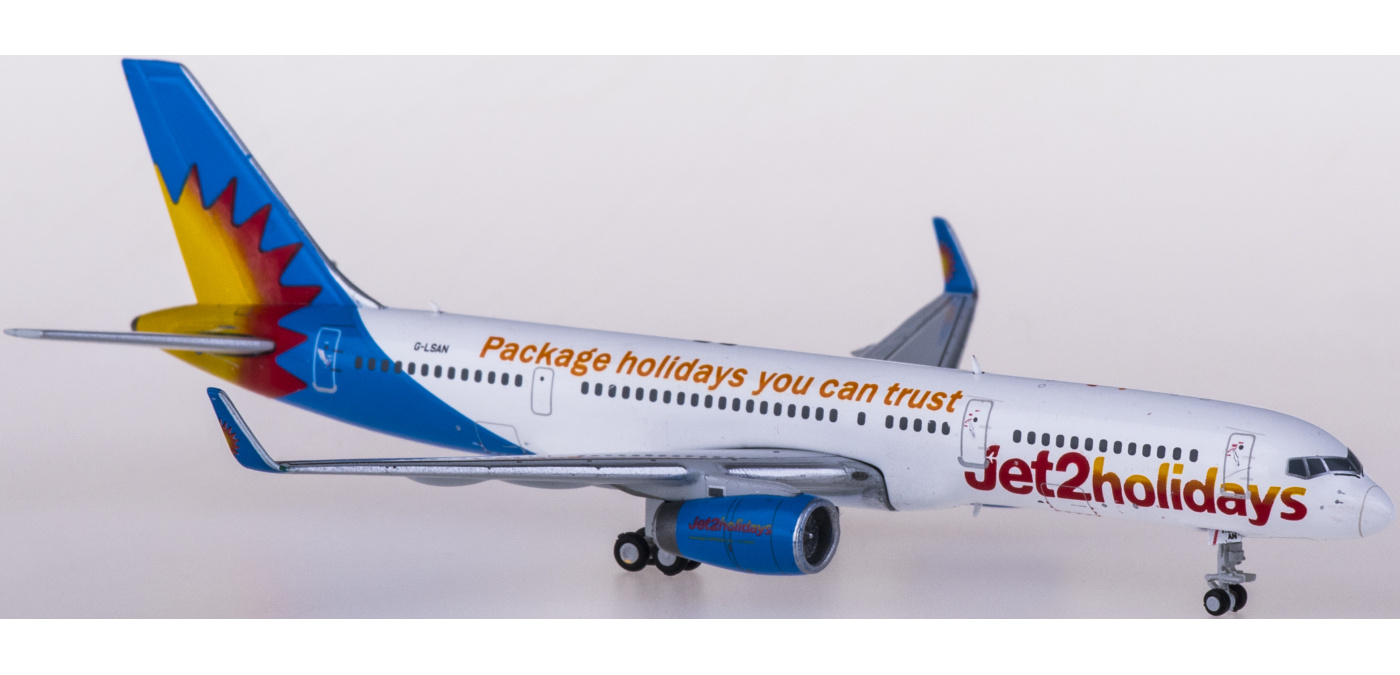 GJEXS1975 Jet2holidays Boeing 757-200 G-LSAN Geminijets 1:400 -飞机模型世界