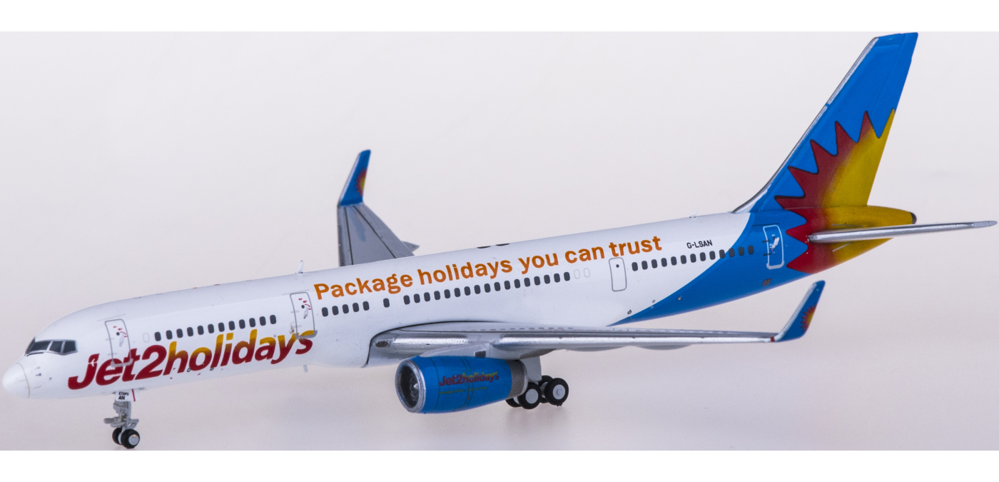 GJEXS1975 Jet2holidays Boeing 757-200 G-LSAN Geminijets 1:400 -飞机模型世界