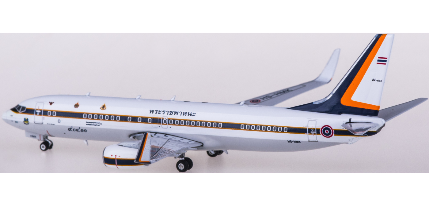 PH11673 RTAF 泰国皇家空军 Boeing 737-800 HS-HMK Phoenix 1:400 -飞机模型世界