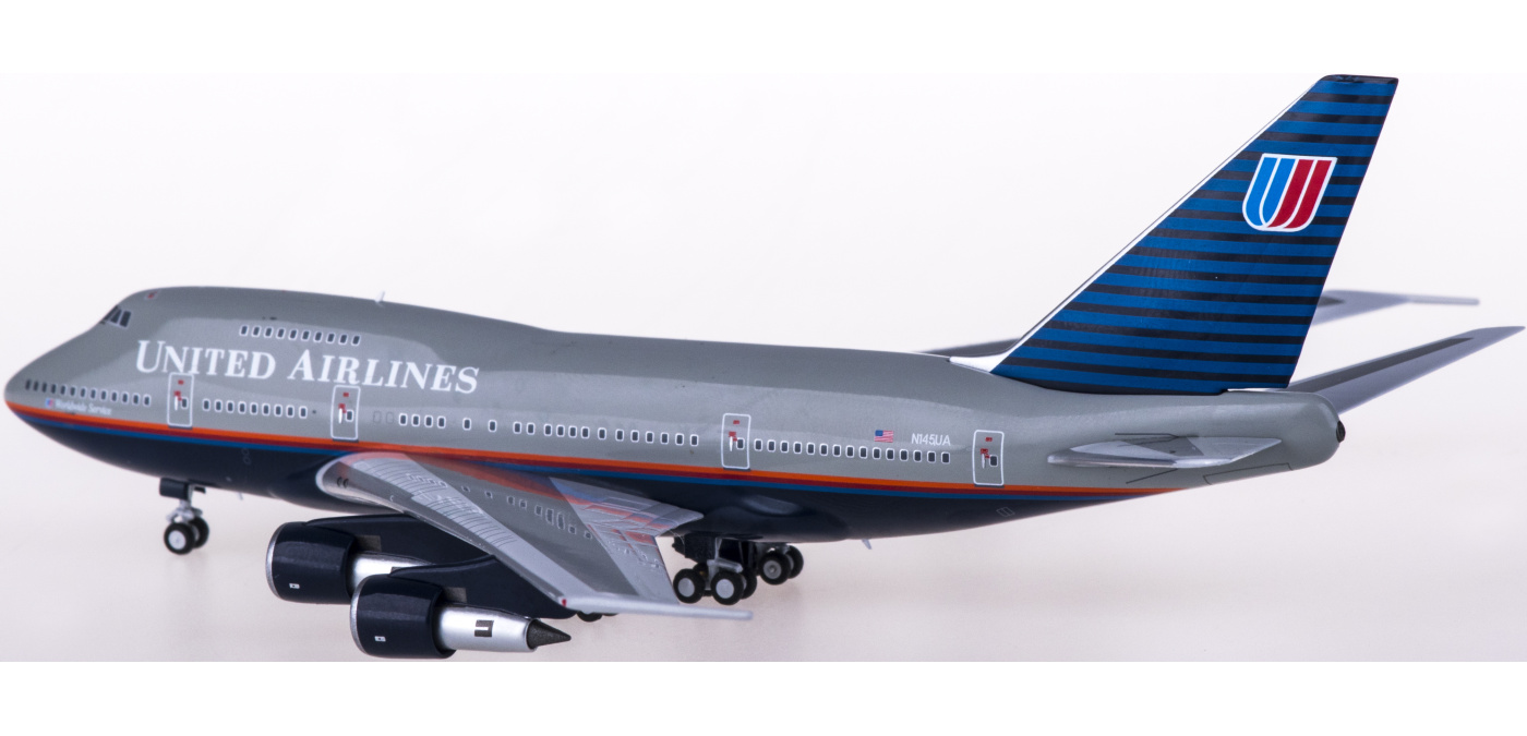 NG07008 United Airlines 美国联合航空 Boeing 747SP N145UA Battleship NGmodels ...
