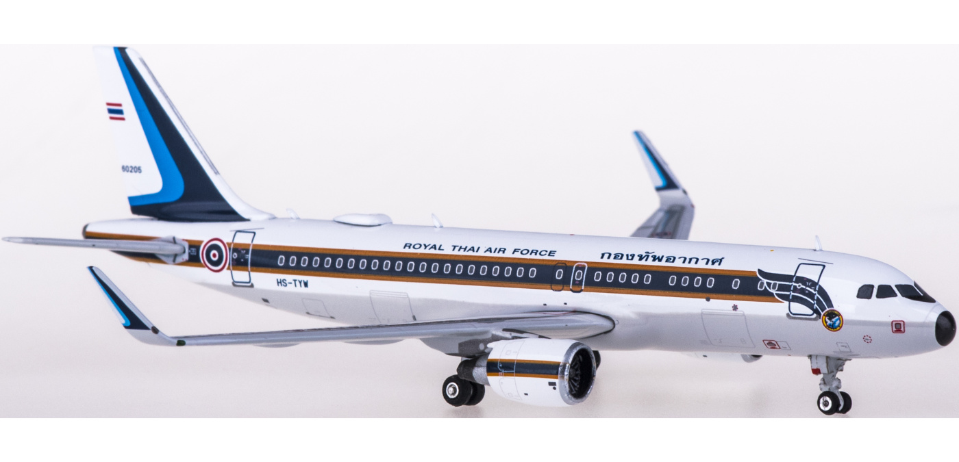 PH11686 RTAF 泰国皇家空军 Airbus A320 HS-TYW Phoenix 1:400 -飞机模型世界