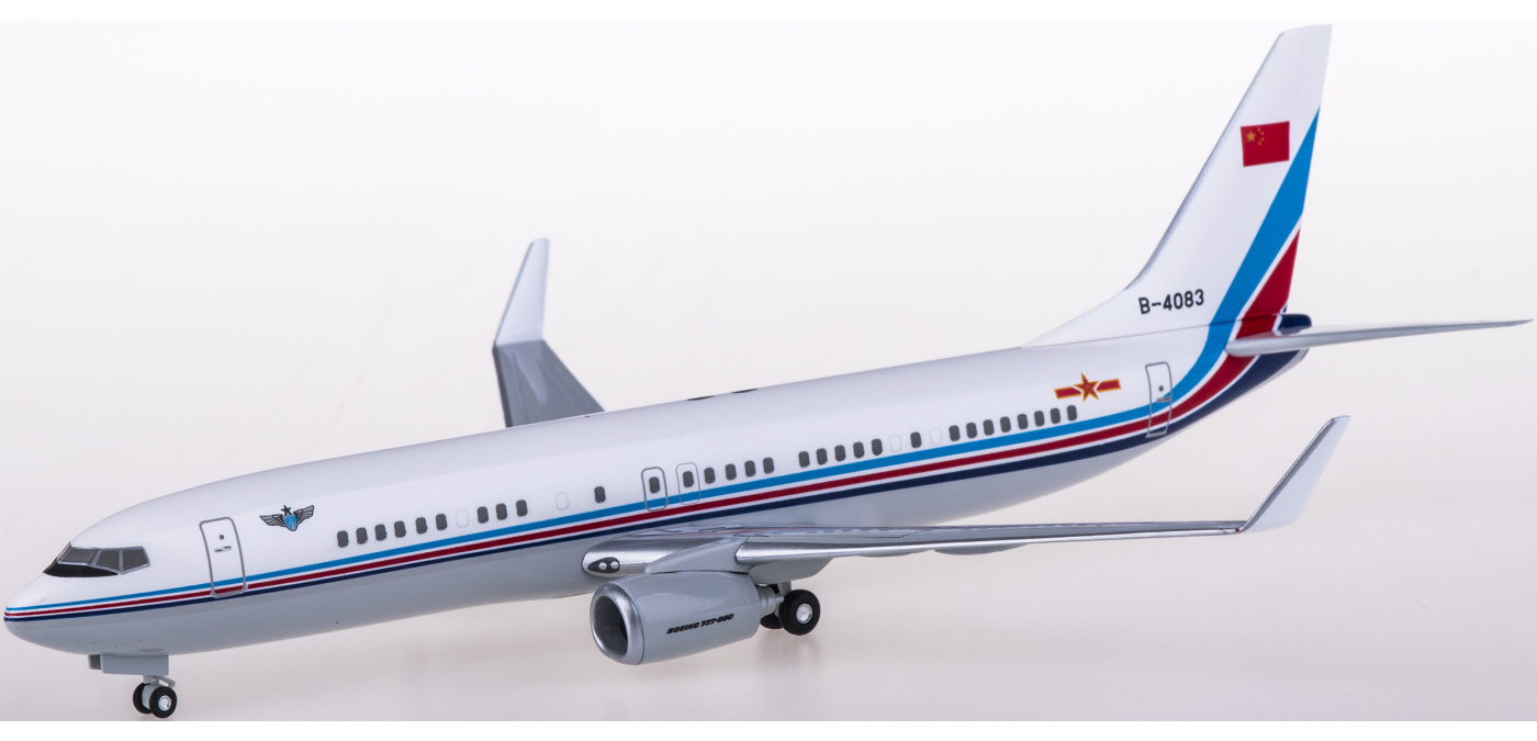 HG11755GR PLAAF 中国空军 Boeing 737-800 B-4083 Hogan 1:200 -飞机模型世界