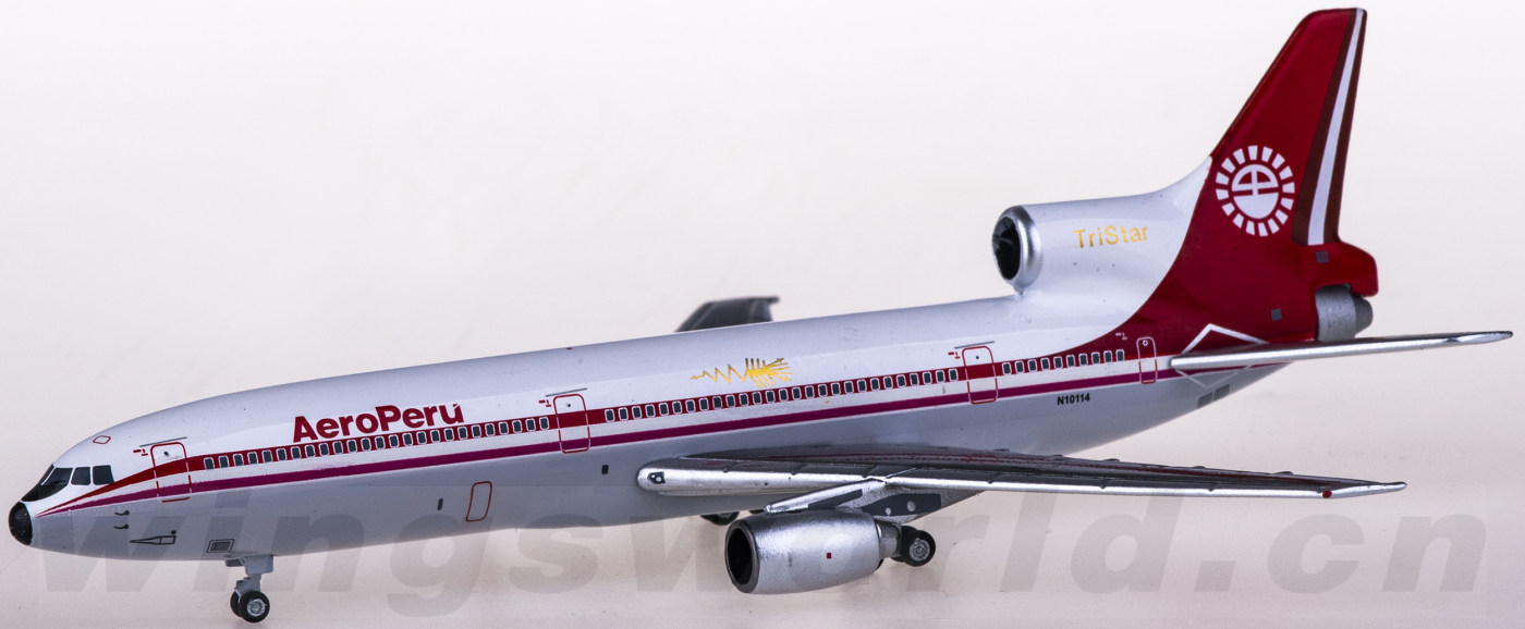 AC419922 AeroPeru 秘鲁航空 Lockheed L-1011-1 N10114 AeroClassics 1:400 -飞机模型世界