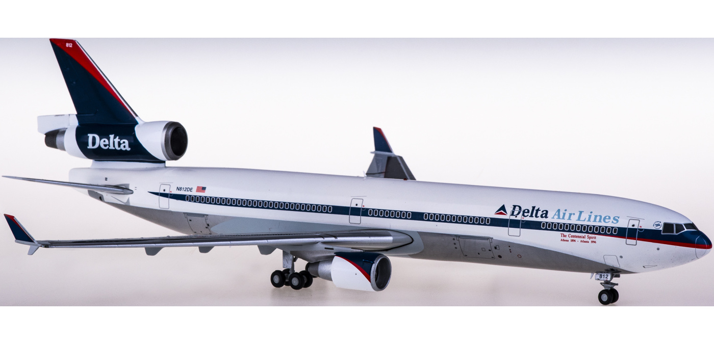 G2DAL478 Delta Air Lines 达美航空 McDonnell Douglas MD-11 N812DE Geminijets ...