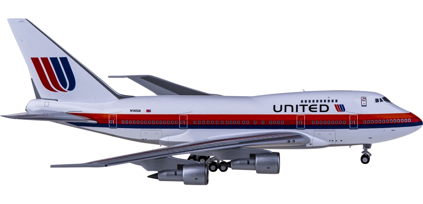 NG07013 United Airlines 美国联合航空 Boeing 747SP N140UA NGmodels 1:400 -飞机模型世界