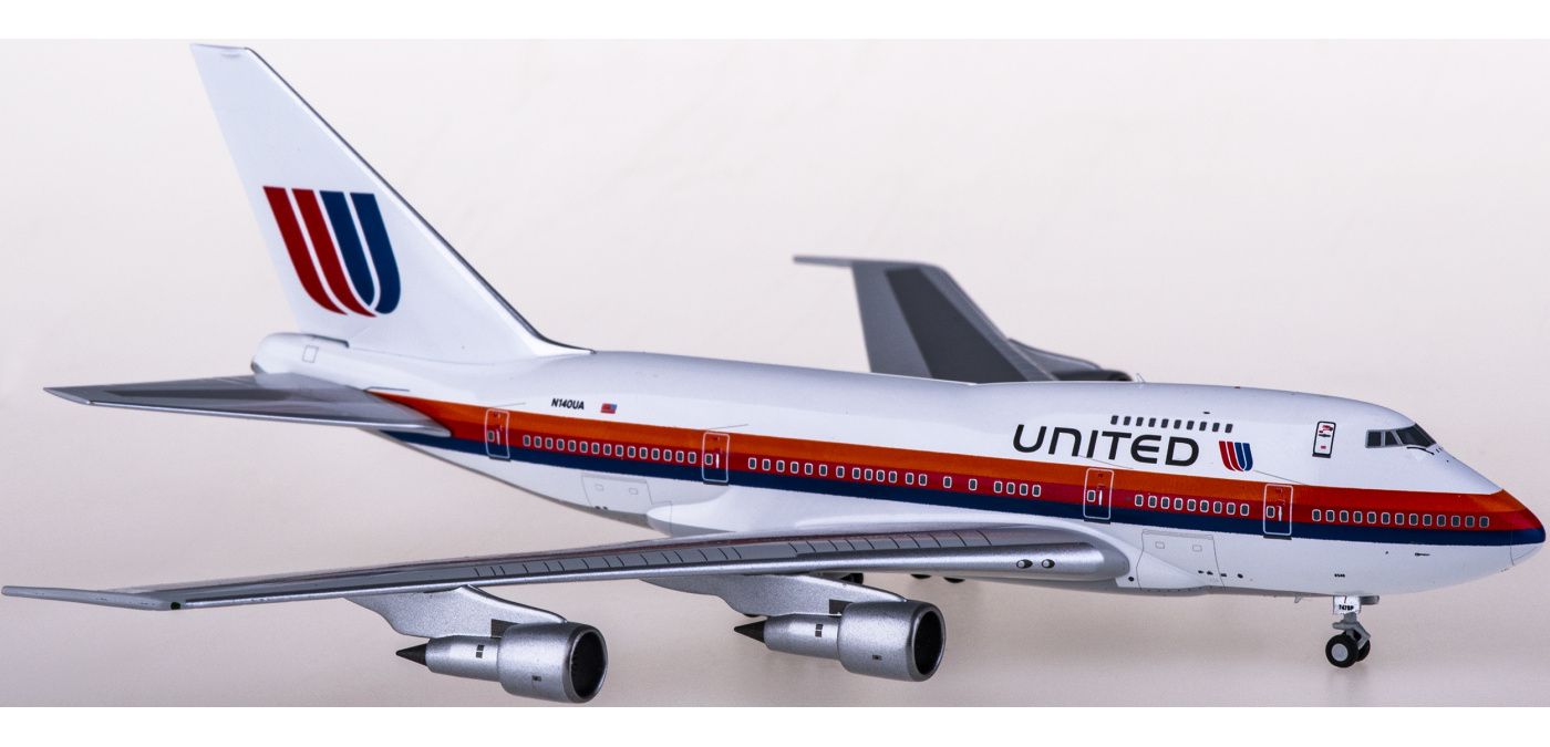 NG07013 United Airlines 美国联合航空 Boeing 747SP N140UA NGmodels 1:400 -飞机模型世界