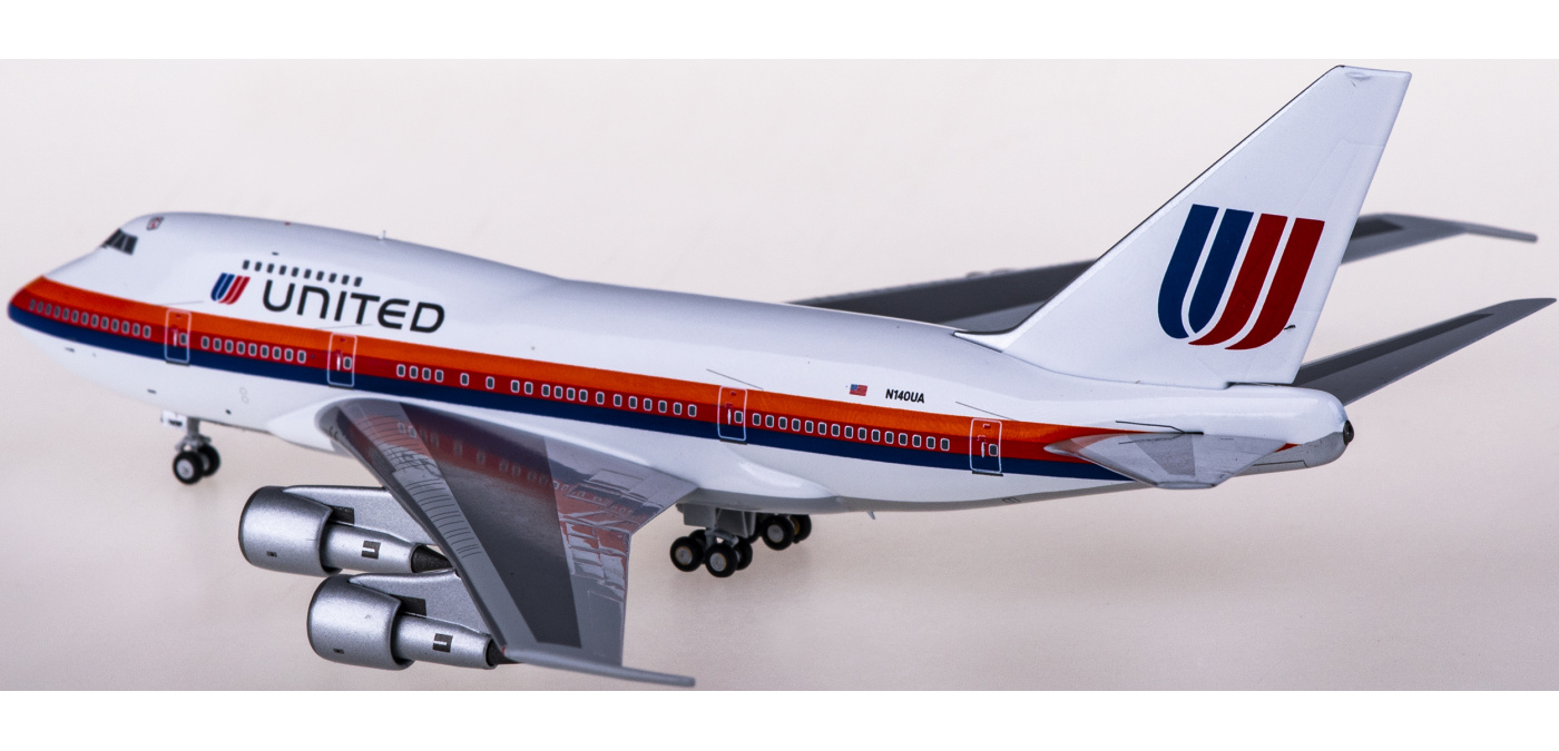 NG07013 United Airlines 美国联合航空 Boeing 747SP N140UA NGmodels 1:400 -飞机模型世界