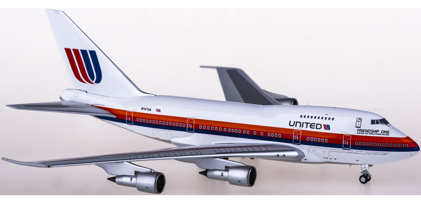 NG07015 United Airlines 美国联合航空 Boeing 747SP N147UA NGmodels 1:400 -飞机模型世界