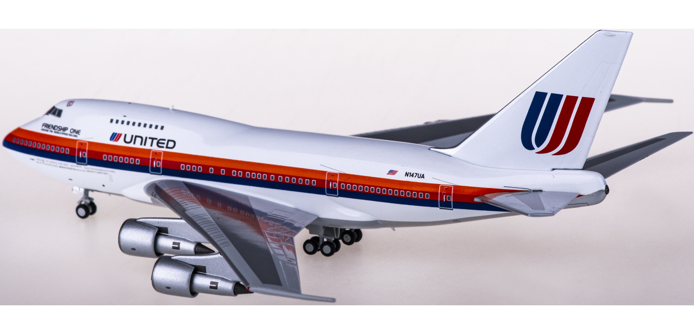NG07015 United Airlines 美国联合航空 Boeing 747SP N147UA NGmodels 1:400 -飞机模型世界