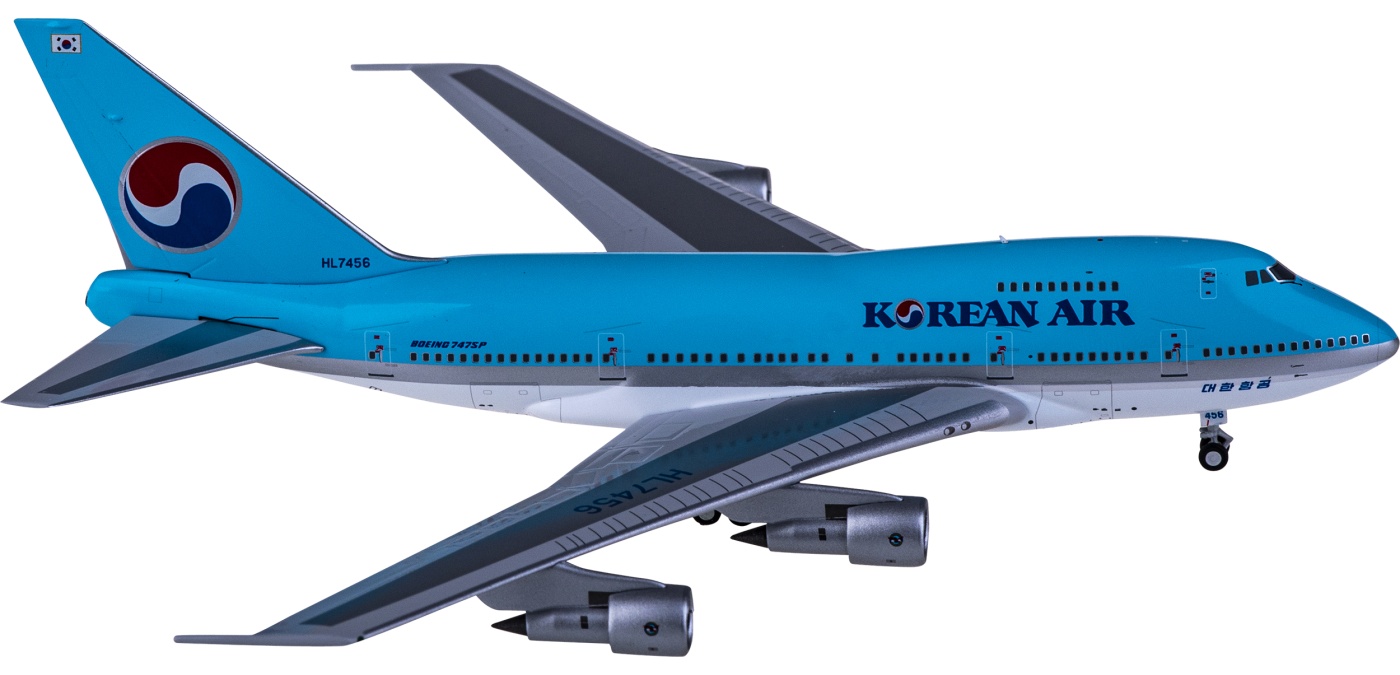NG07016 Korean Air 大韩航空 Boeing 747SP HL7456 NGmodels 1:400 -飞机模型世界