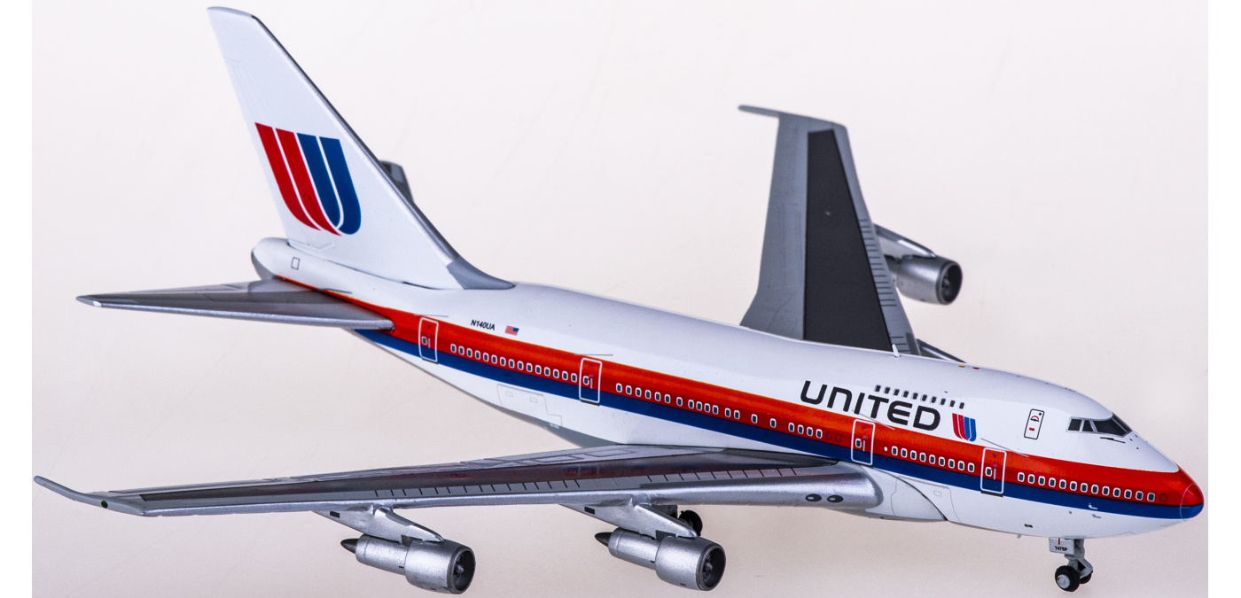 XX4959 United Airlines 美国联合航空 Boeing 747SP N140UA JC Wings 1:400 -飞机模型世界