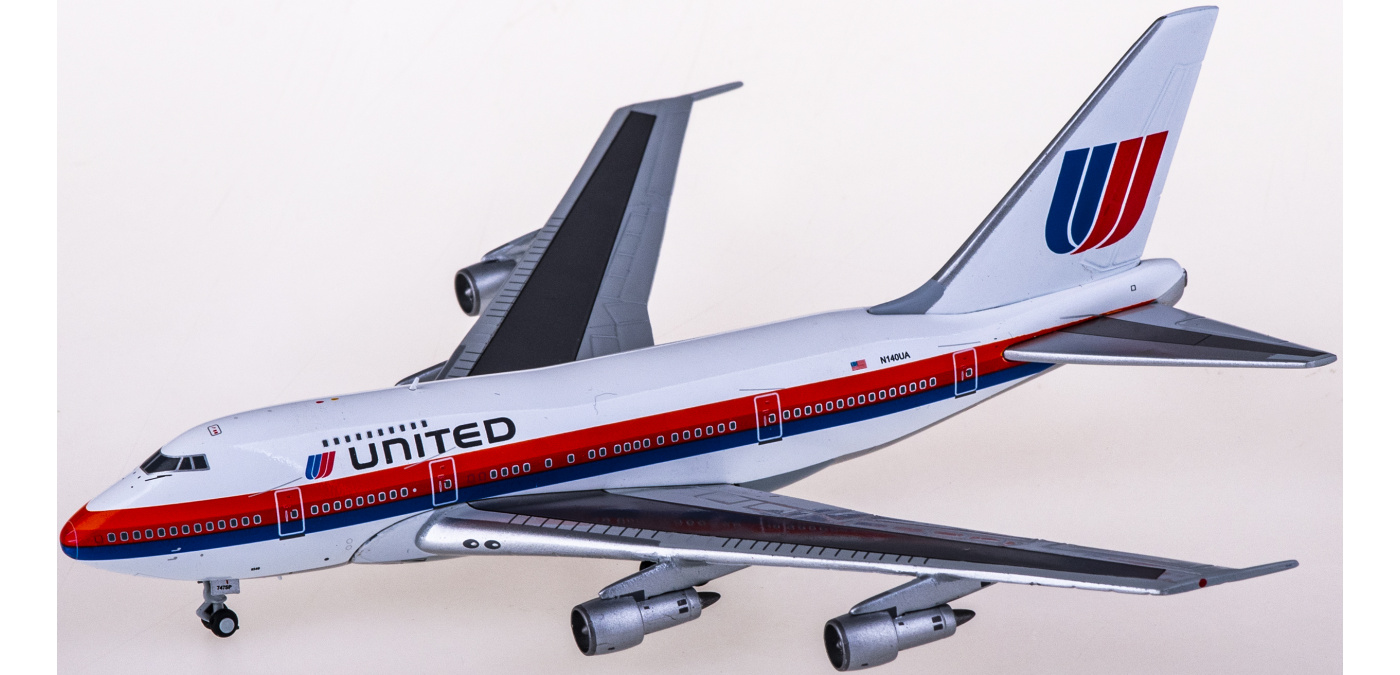 XX4959 United Airlines 美国联合航空 Boeing 747SP N140UA JC Wings 1:400 -飞机模型世界