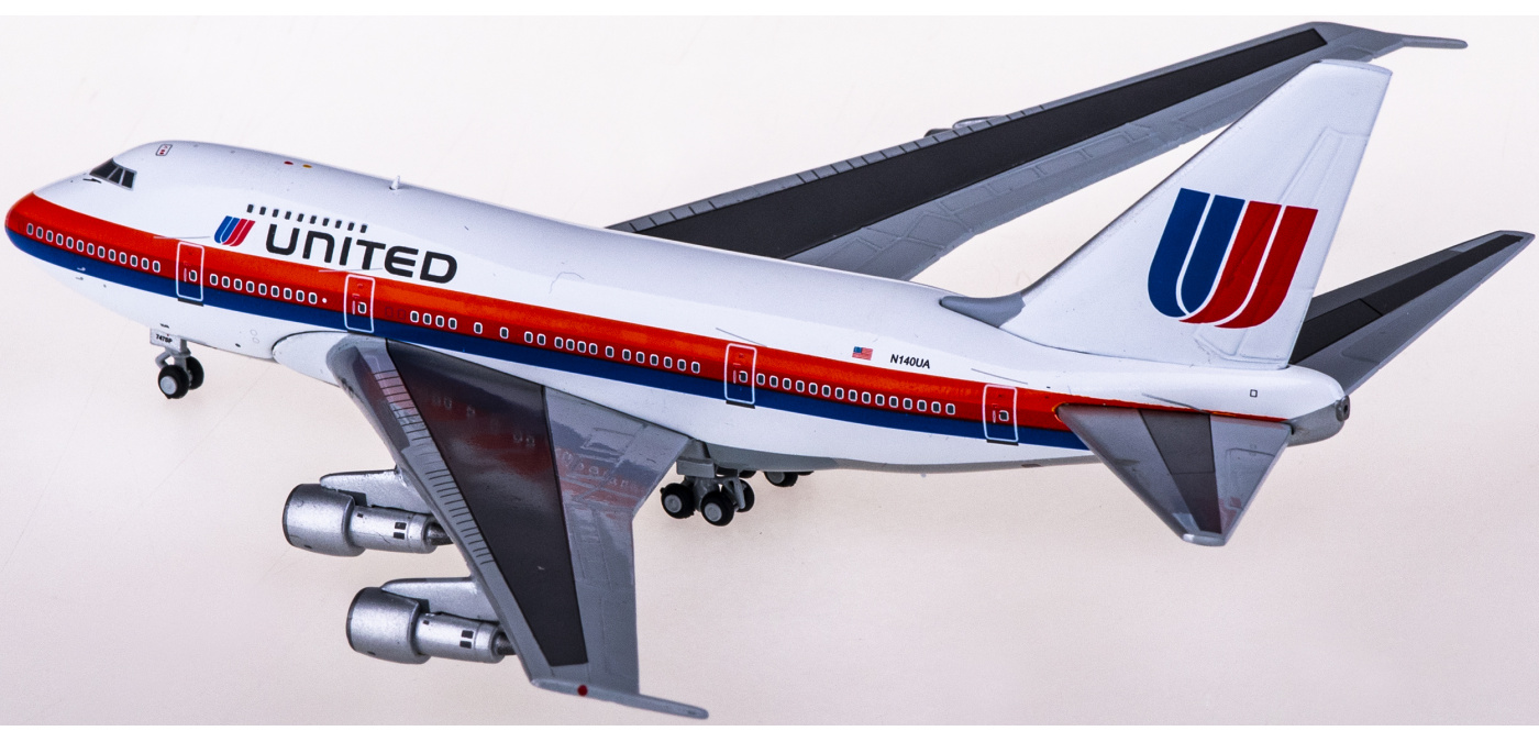 XX4959 United Airlines 美国联合航空 Boeing 747SP N140UA JC Wings 1:400 -飞机模型世界