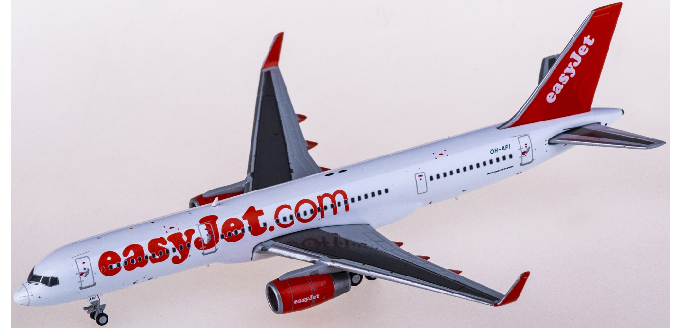 EW4752001 easyJet 易捷航空 Boeing 757-200 OH-AFI JC Wings 1:400 -飞机模型世界