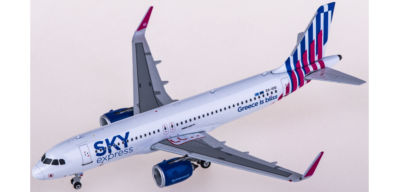 PH11704 Sky Express 天空快运 Airbus A320neo SX-IOG Phoenix 1:400 -飞机模型世界