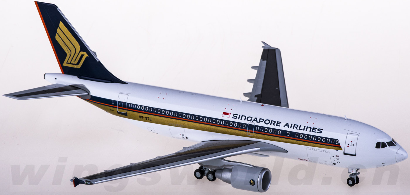 EW2313002 Singapore Airlines 新加坡航空 Airbus A310-300 9V-STE JC Wings 1: ...